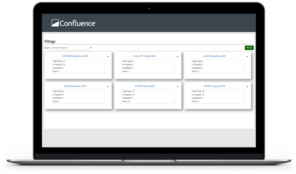 Reporting solution - regulatory reporting - Confluence Technologies