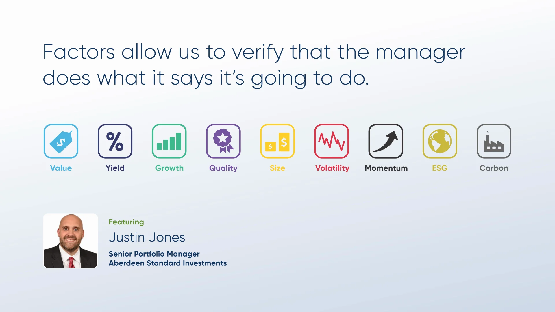 Confluence Style Analytics: How do you select managers using factors?